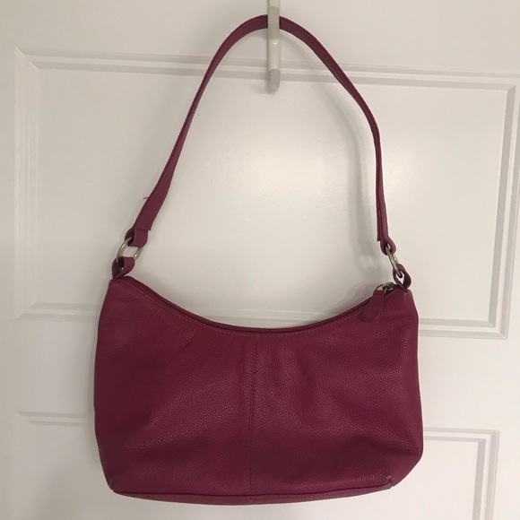 47 maple | Bags | Hot Pink Leather Purse | Poshmark
